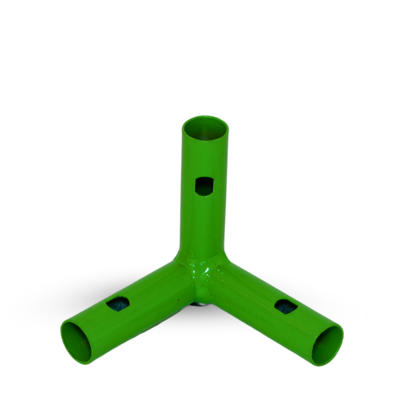 3 way Grow Tent corner fitting 16mm - Green